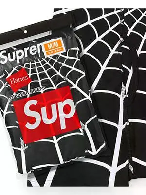 Supreme Spider-man-print Boxer Briefs
