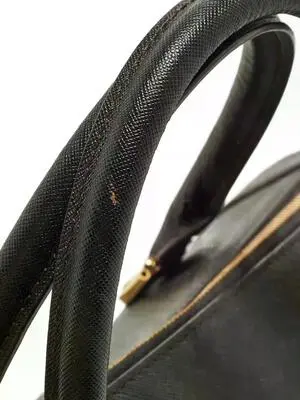 Mcm Boston Leather Tote Bag