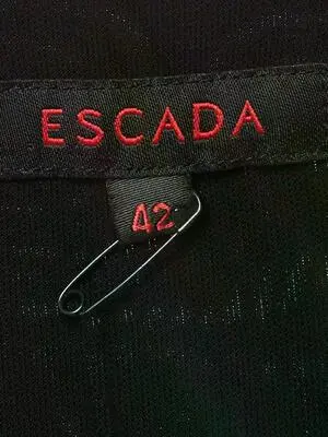 Escada Draped Jersey Midi Dress