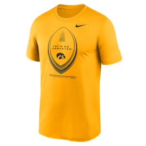 Nike Iowa Primetime Football Icon Legend Dri-fit College T-shirt - Brown