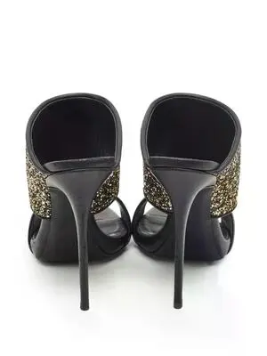 GIUSEPPE ZANOTTI Andrea Glitter-detail Sandals