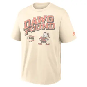 Nike Cleveland Browns Max90 Nfl T-shirt - Brown