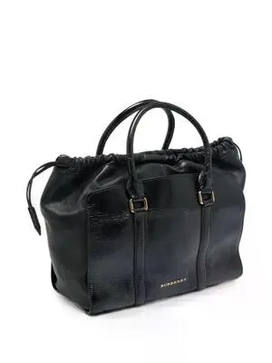 Burberry Dinton Leather Tote Bag