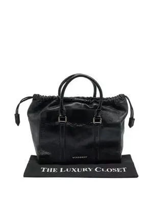 Burberry Dinton Leather Tote Bag