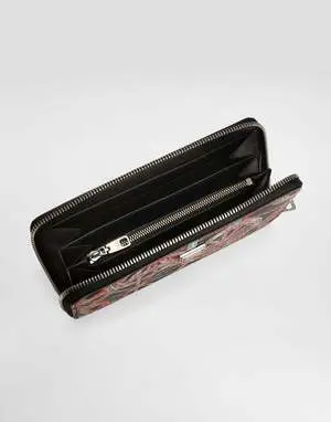 Dolce & Gabbana Carretto-print Calfskin Wallet