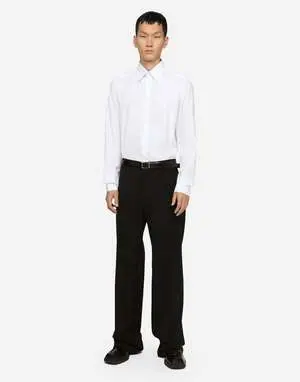 Dolce & Gabbana Striped Cotton Martini-fit Shirt