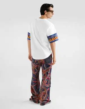 Dolce & Gabbana Cotton T-shirt With Carretto-print