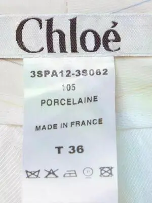 Chloé Striped Wide-leg Trousers