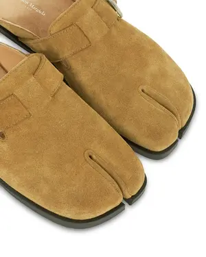 MAISON MARGIELA Tabi Mules With Buckle Detail - Breen