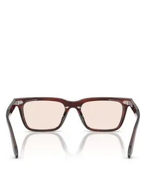Oliver Spencer Rectangular Sunglasses 52mm