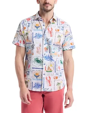 Robert Graham Isla Vista Short Sleeve Woven Shirt - Multi