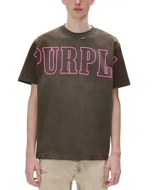 PURPLE BRAND Jersey Tee - Black