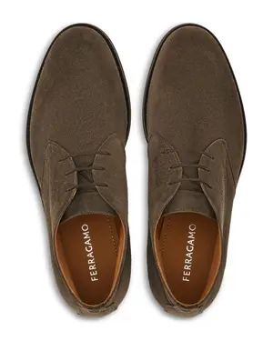 FERRAGAMO Suede Ankle Boots