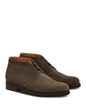 FERRAGAMO Suede Ankle Boots