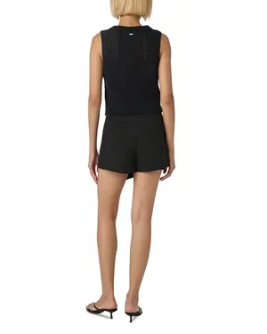TOCCIN Stella Button Wrap Skort - Jet