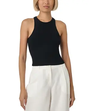 TOCCIN Avery Racer Tank Top - Jet