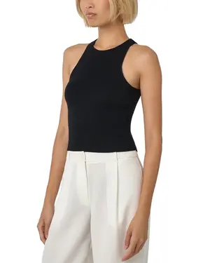 TOCCIN Avery Racer Tank Top - Jet