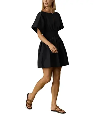 Faherty Brand Elia Mini Smocked Dress