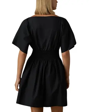 Faherty Brand Elia Mini Smocked Dress