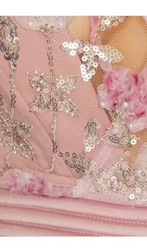 ZHIVAGO Embroidered Sequin Jumpsuit