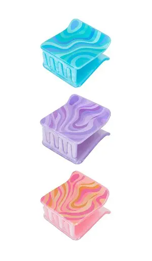 FRASIER STERLING Groovy Gal Hair Clip Set - Multi