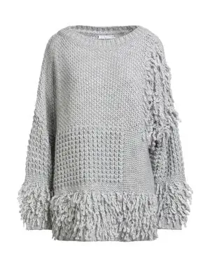 CARACTÈRE Knitted Sweater With Fringe Detail
