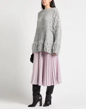 CARACTÈRE Knitted Sweater With Fringe Detail