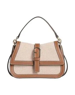 Furla Handbag Leather, Textile Fibers - Black