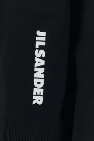 JIL SANDER Cotton Sweatshirt With Printed Logo