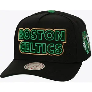 Mitchell & Ness Boston Celtics Class Act Pro Snapback Hat - Black