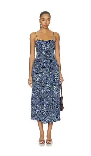 Ulla Johnson Arda Sleeveless Jersey Dress - Blue