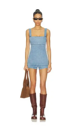 Show Me Your Mumu Rio Romper - Blue
