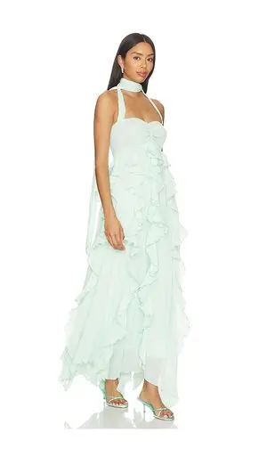 Show Me Your Mumu Gathered Evening Dresses