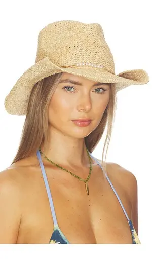 Nikki Beach Flat Brim Hats For Women