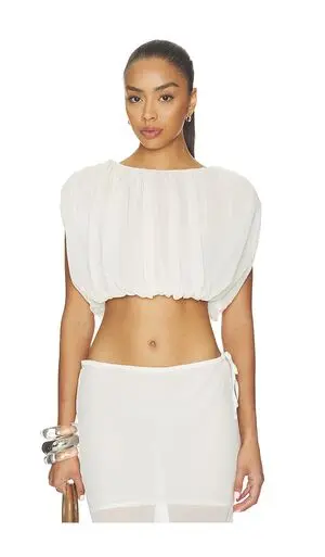 SNDYS. Mara Gathered Top