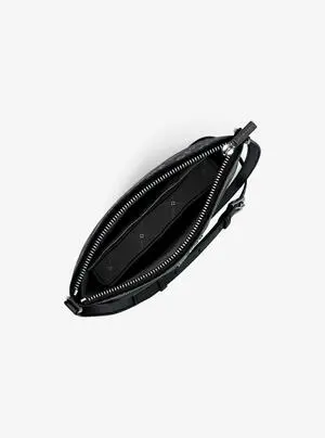 Michael Kors Prescott Small Logo Printed Nylon Crossbody Bag