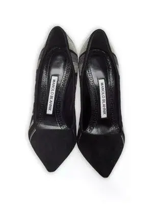 Manolo Blahnik Bb Embroidered Pumps