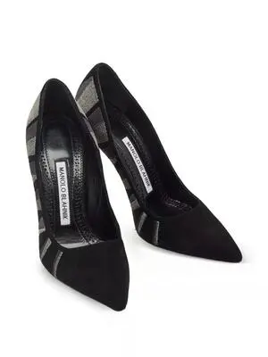 Manolo Blahnik Bb Embroidered Pumps