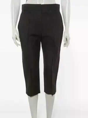 Dior Silk Cropped Trousers