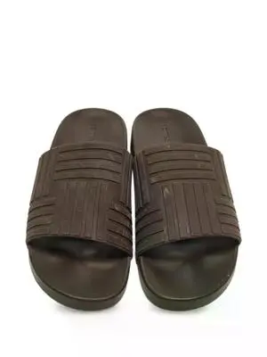 Bottega Veneta Intrecciato Effect Slides