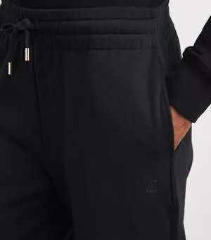 Harrods Cotton Jersey Wide-leg Sweatpants