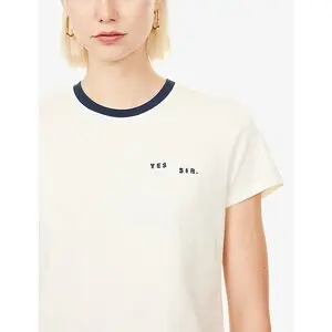 SIR. Crew-neck Short-sleeve Cotton T-shirt