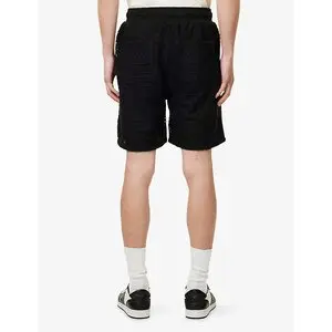 HONOR THE GIFT Drawstring Waistband Pointelle Crochet-knit Shorts