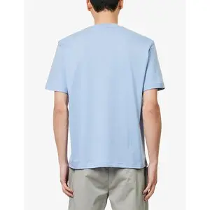 Lacoste Embroidered-emblem Crew-neck Cotton T-shirt