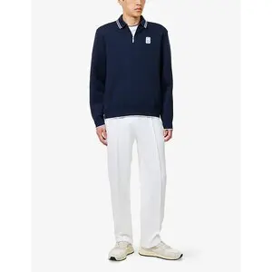 Lacoste Tennis Heritage Quarter-zip Jersey Sweatshirt