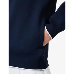 Lacoste Tennis Heritage Quarter-zip Jersey Sweatshirt