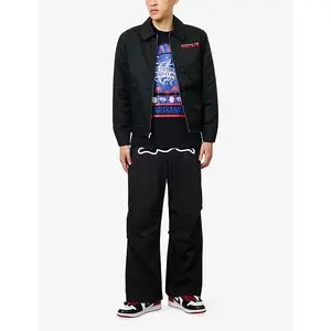 ICECREAM Running Dog Cotton Parachute Trousers