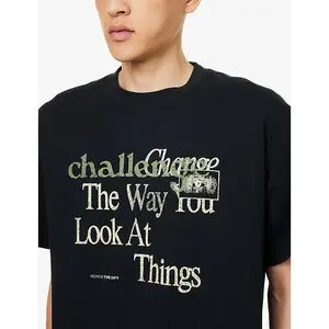 HONOR THE GIFT Challenge Logo-print Cotton T-shirt