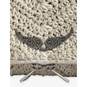 Zadig&Voltaire Rock Macramé Cotton Cross-body Bag - Flash