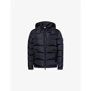 Moncler Maya Matte Shell-down Jacket - Navy